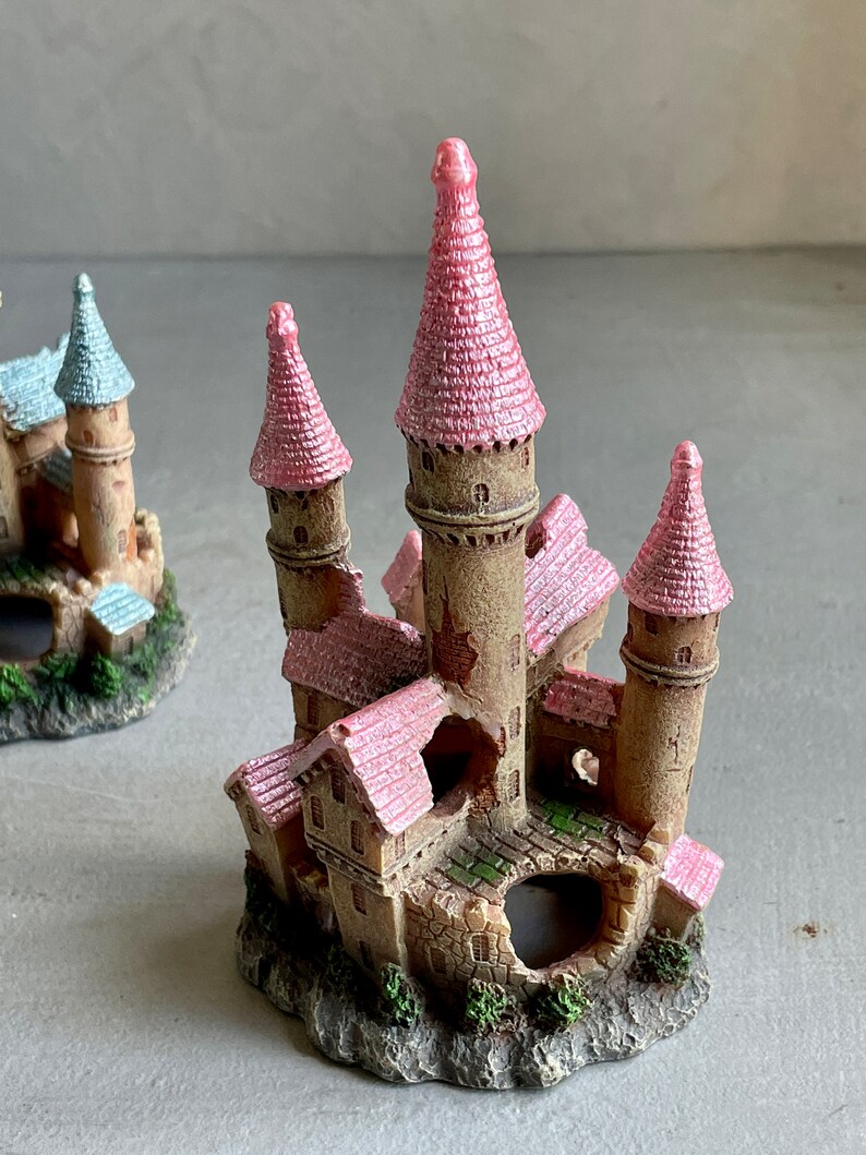 RUINED FAIRY CASTLE Terrarium & Aquarium Decor Resin - Etsy UK