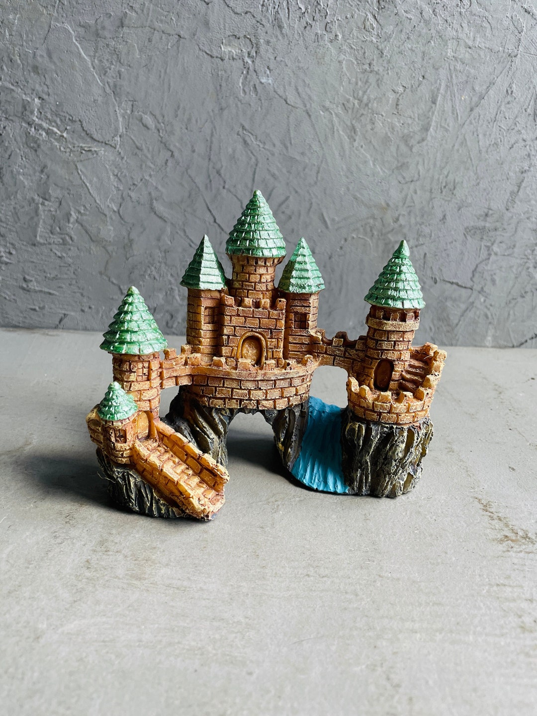 RUINED FAIRY CASTLE Terrarium & Aquarium Decor Resin Made Decorations ...