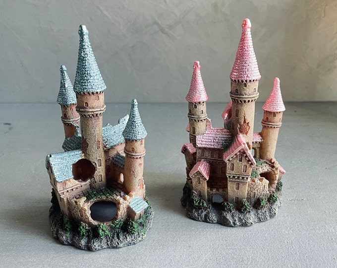 RUINED FAIRY CASTLE | Terrarium & Aquarium Decor | Resin Made ...