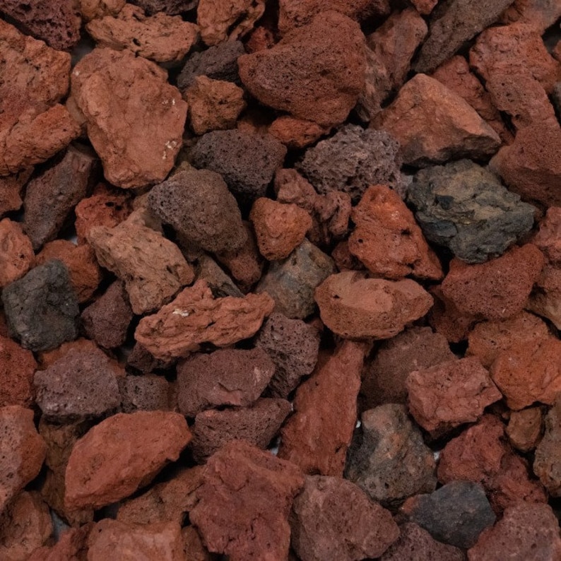 LAVA ROCK GRAVEL | Terrarium Supplies | Natural Volcanic Rocks ...