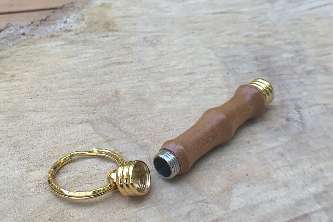 Secret Compartment Keychains - Etsy