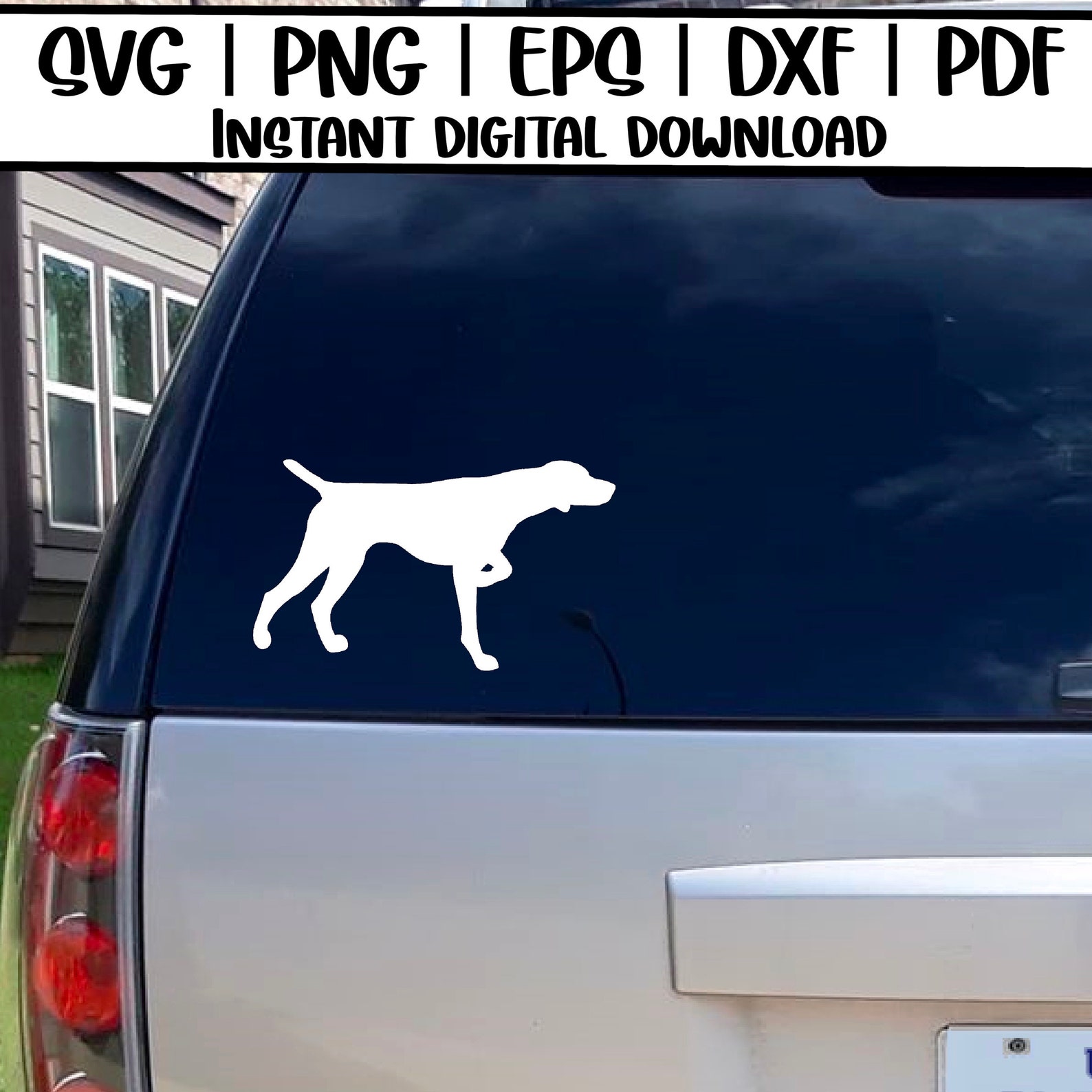 GSP Cut Out SVG Digital Download German Shorthaired Pointer - Etsy