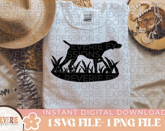GSP Cut Out SVG Digital Download | German Shorthaired Pointer Decal - Etsy