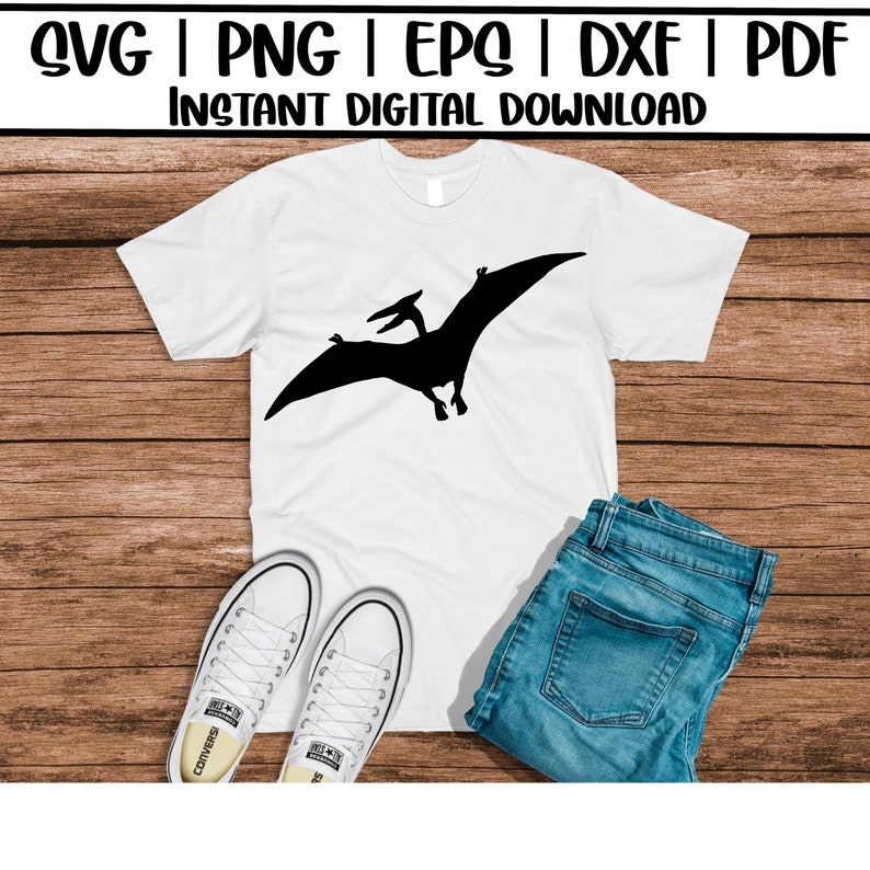 Pterodactyl Cut Out SVG Digital Download Pterodactyl Decal | Etsy