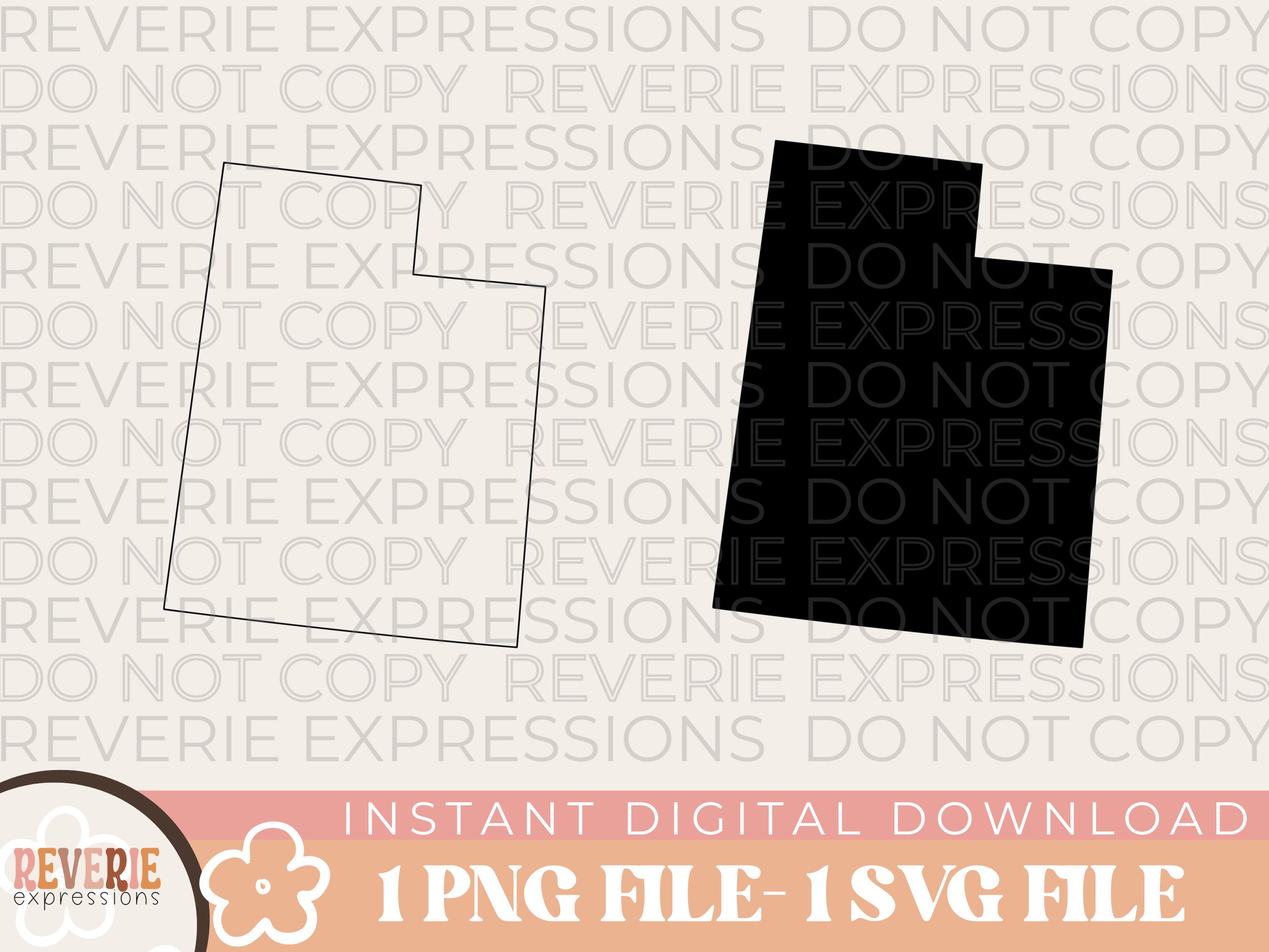 Utah State SVG Digital Download Utah State Outline SVG Utah - Etsy