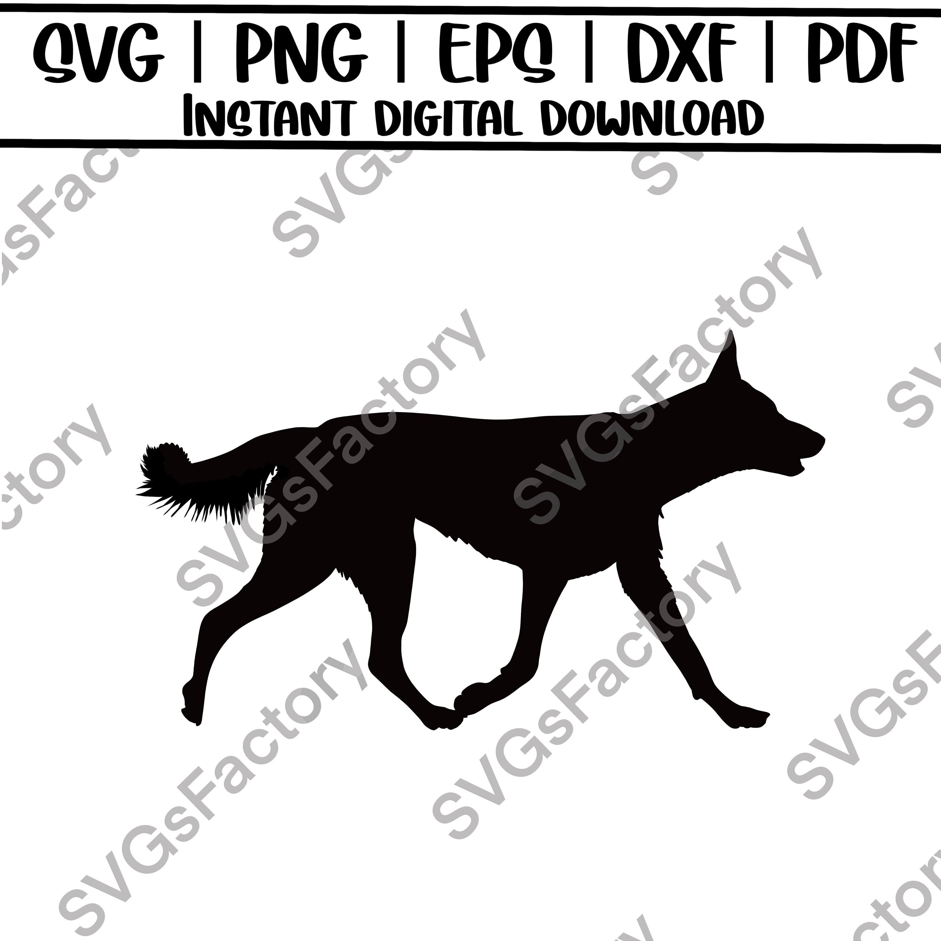 Blue Heeler Cut Out SVG Digital Download Australian Cattle | Etsy