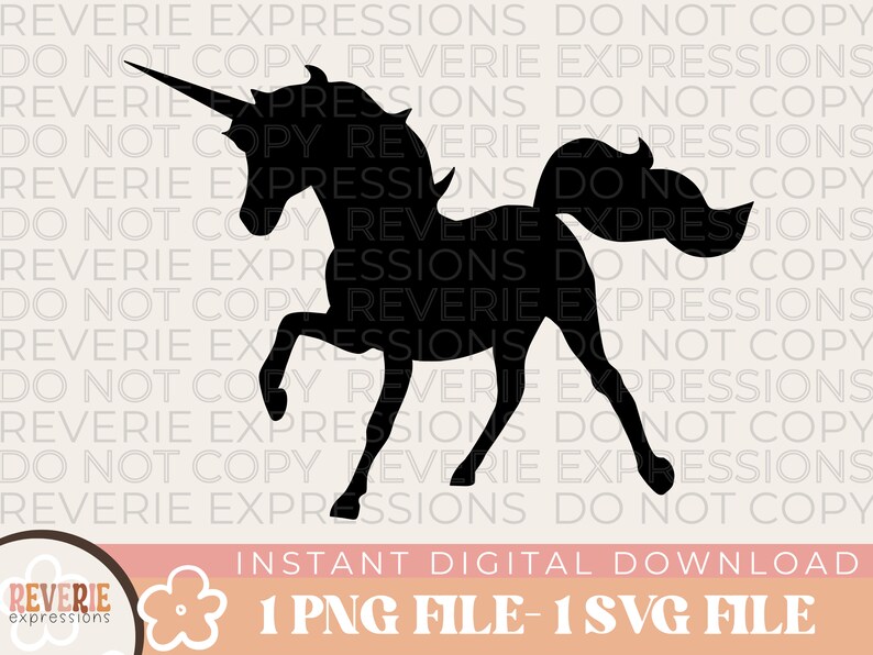 Unicorn Cut Out SVG Descarga Digital / Unicorn Decal / Unicorn ...