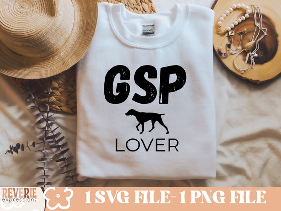 GSP Lover SVG Cut File Distressed Svg File German - Etsy