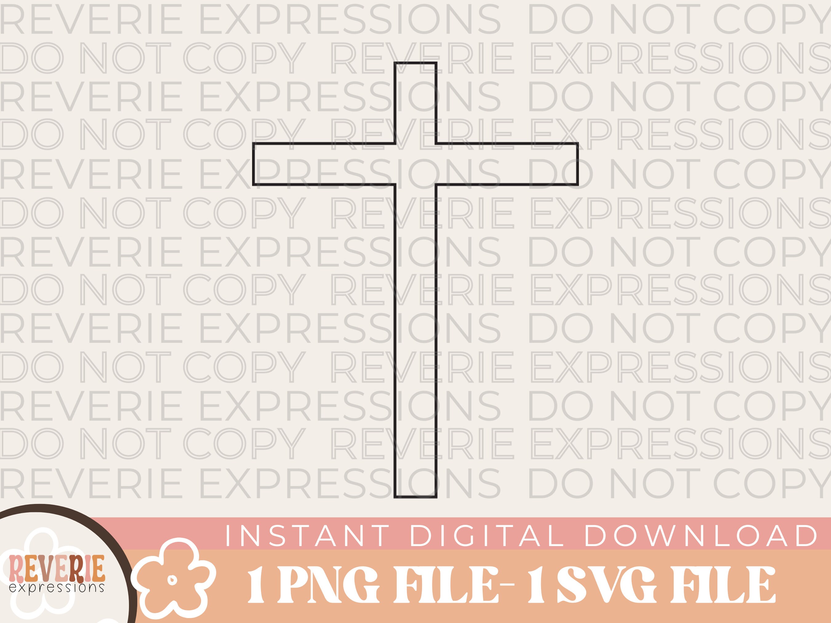 Transparent Cross SVG and PNG Digital Download Religion Clipart - Etsy