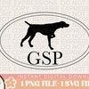 GSP Cut Out SVG Digital Download German Shorthaired Pointer Decal - Etsy