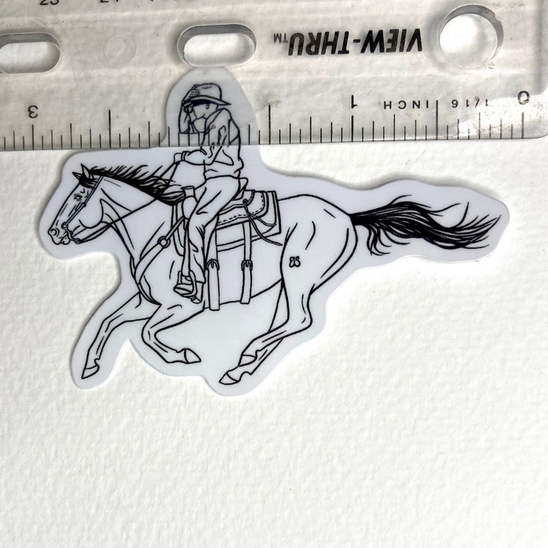 Cowboy Sticker Pack Western Decals Cowboy Rodeo Stickers 5 | Etsy