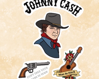 What Would Johnny Cash Do Custom Vinyl Decal/ Sticker for Windows, Cars ...