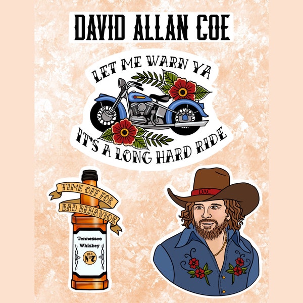 David Allan Coe - Etsy
