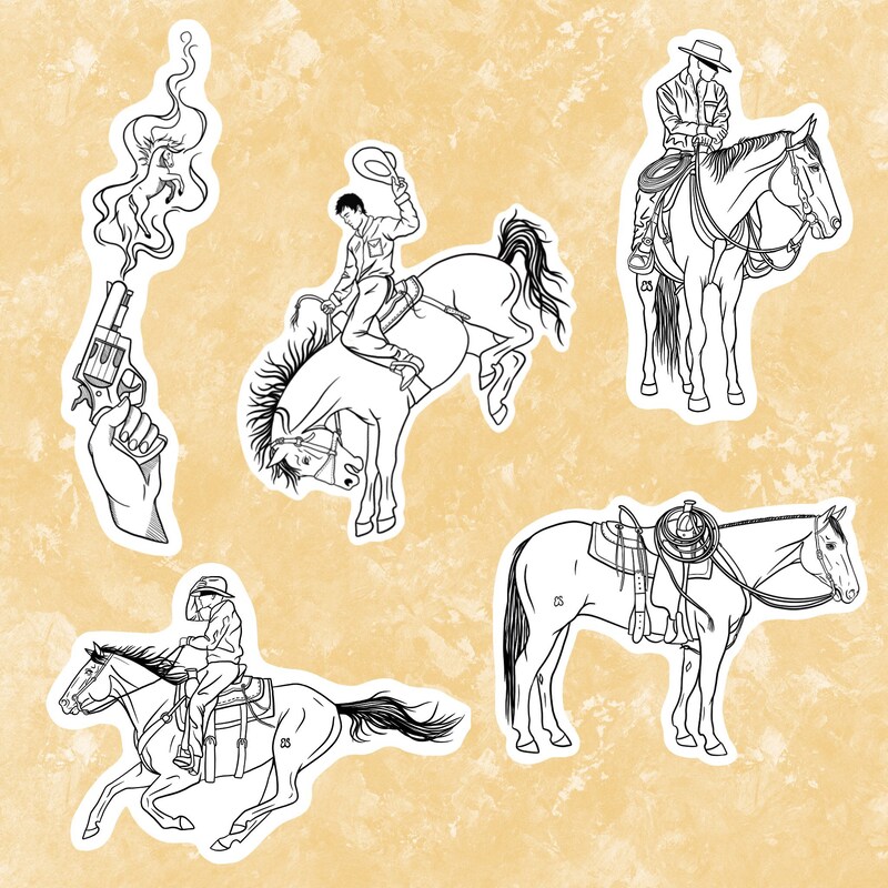 Western Decals - Etsy