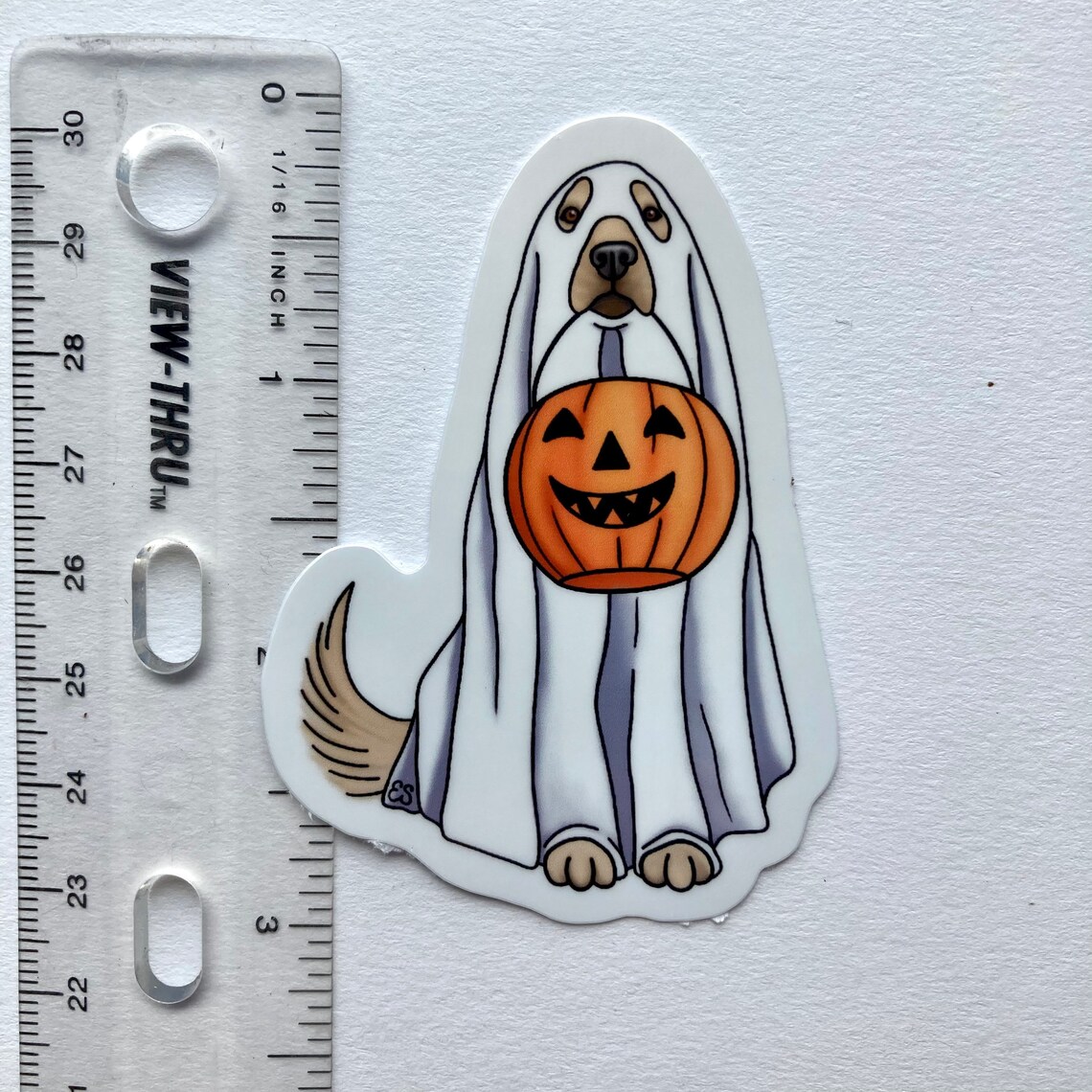 Golden Retriever Ghost Spooky Pup Halloween Dog Ghost Dog | Etsy