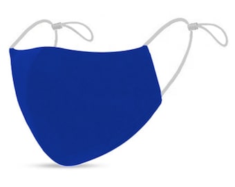 Royal Blue Mask - Etsy