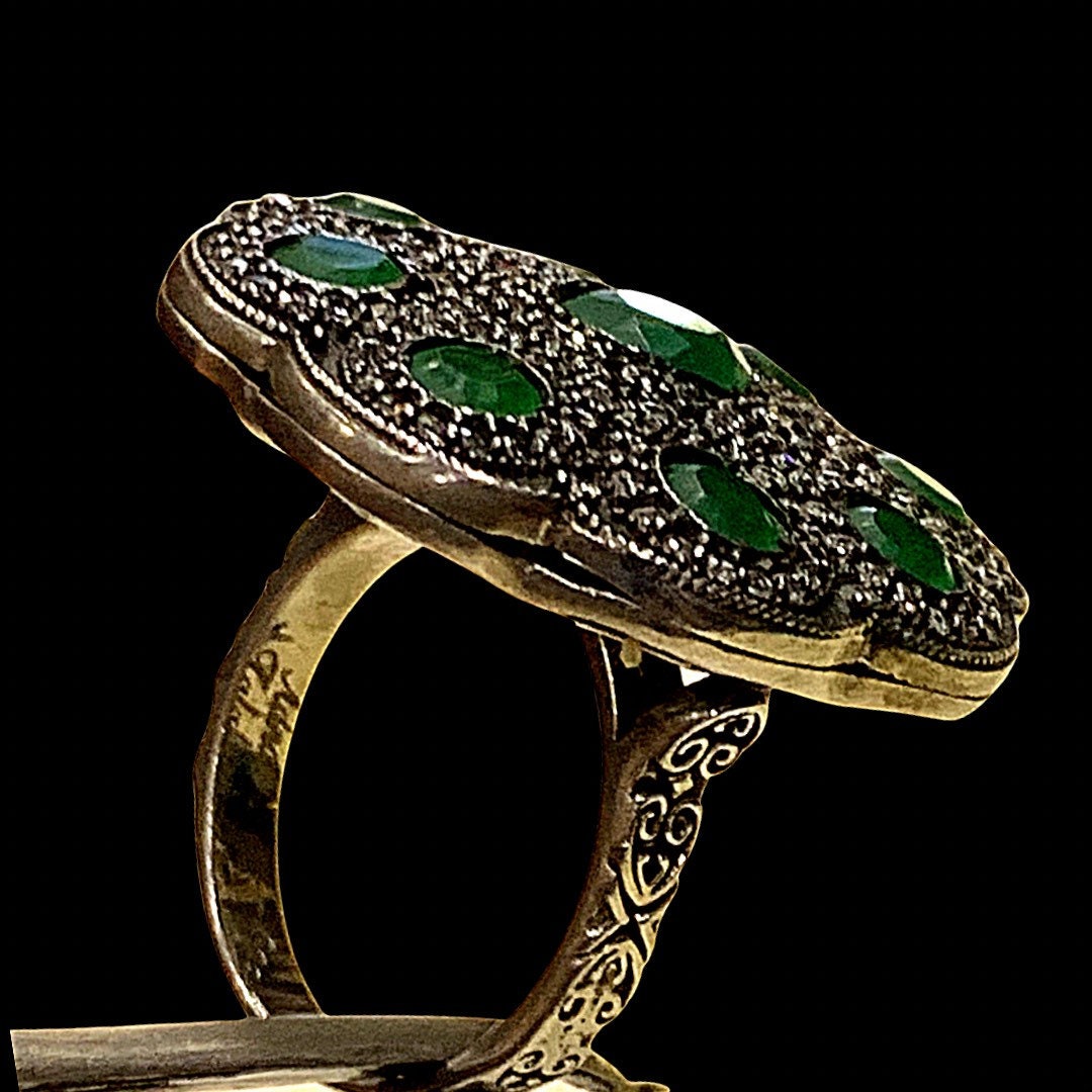 Antique Style Nobel Ring - Etsy