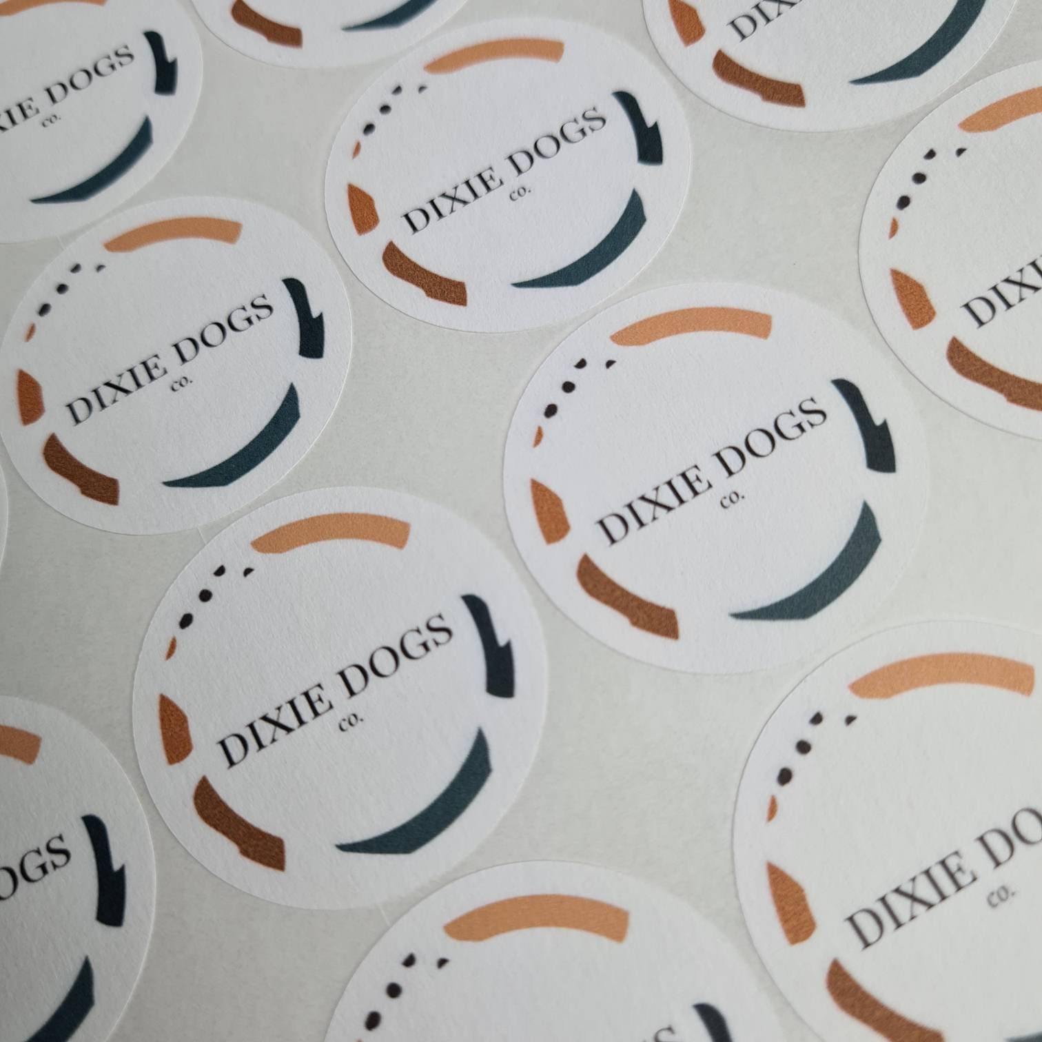 Custom Logo Stickers Biodegradable & Compostable Branding - Etsy UK