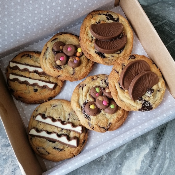 Postal Cookie Mixed Box Edible Gift Treat Box - Etsy UK