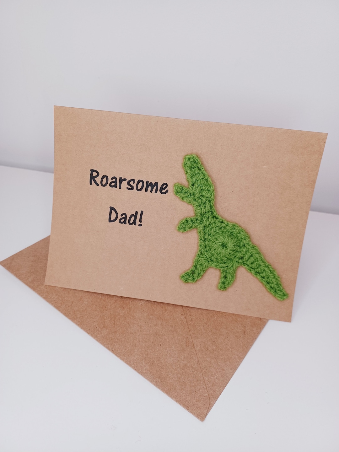 Roarsome Dad Card, Father's Day Card for Dad, Dinosaur Father's Day ...