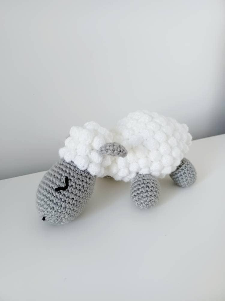 Little Lamb Crochet Pattern, Sheep Amigurumi Pattern, Crochet Toy Ewe ...