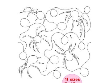 Edge to Edge Quilting Design for Embroidery Machine - Etsy