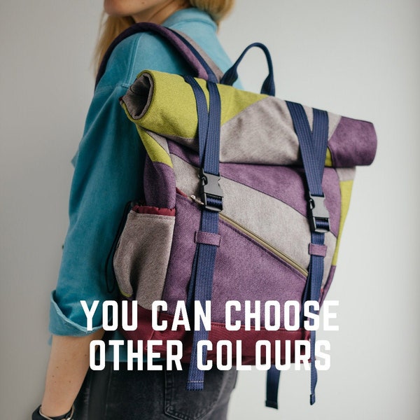 Recycled Backpack - Etsy