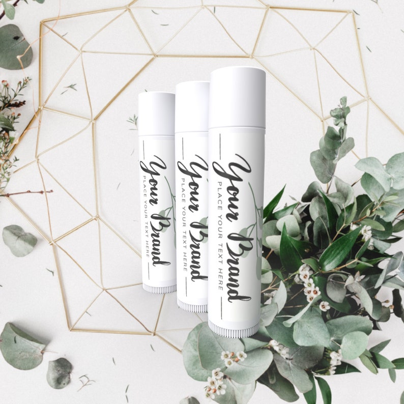 Lip Balm Sticker Label Decals Custom Your Logo Printed. Gloss - Etsy ...