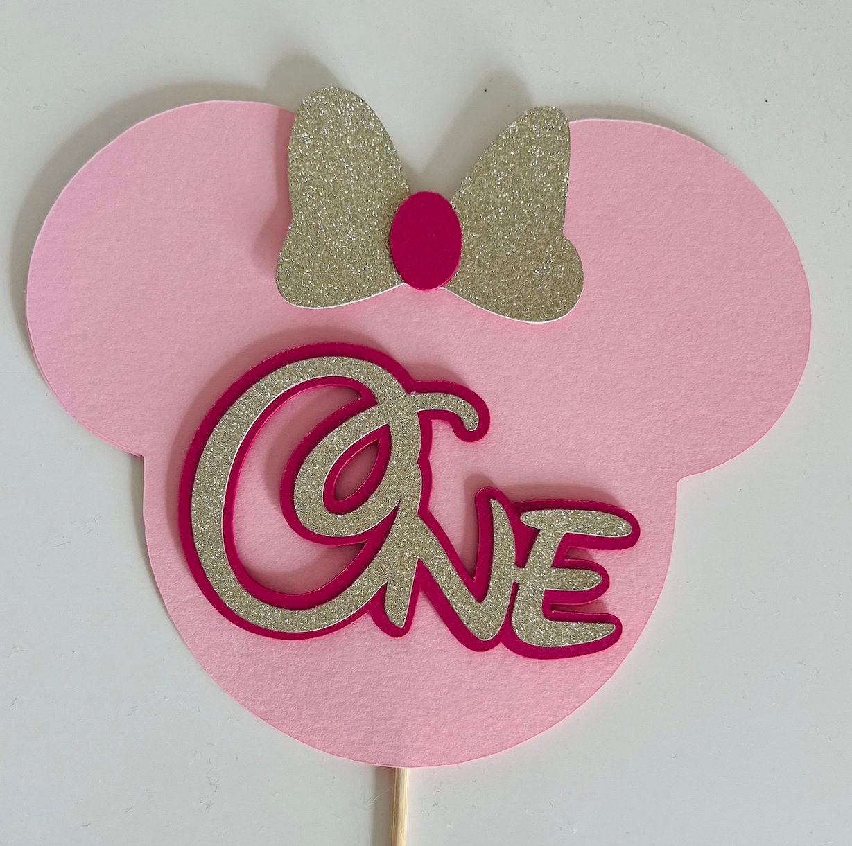 Minnie Mouse Cake Topper - Etsy