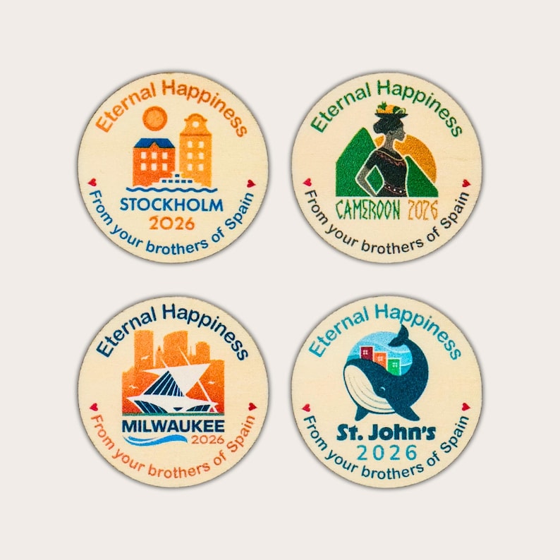 Pins International Convention 2026 - Lapel Pin JW - Eternal Happiness ...