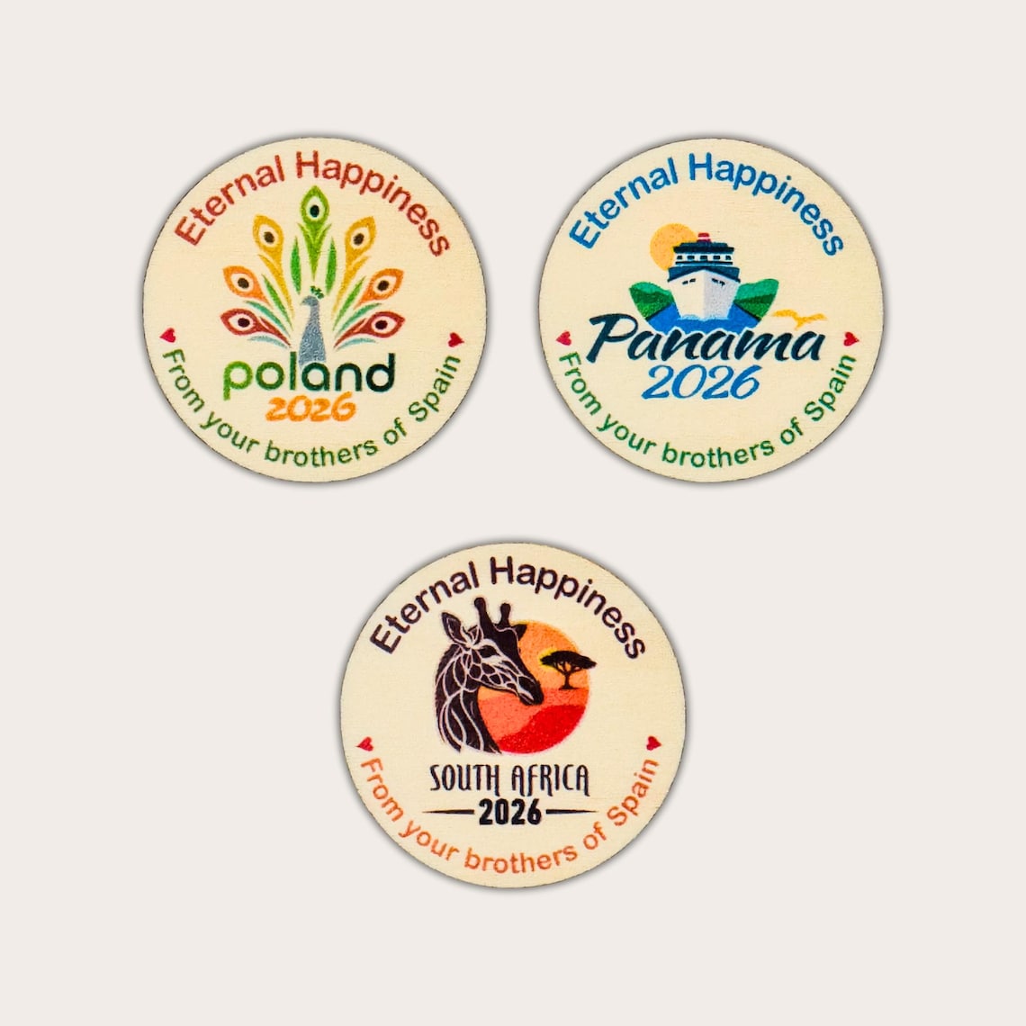 Pins International Convention 2026 - Lapel Pin JW - Eternal Happiness ...