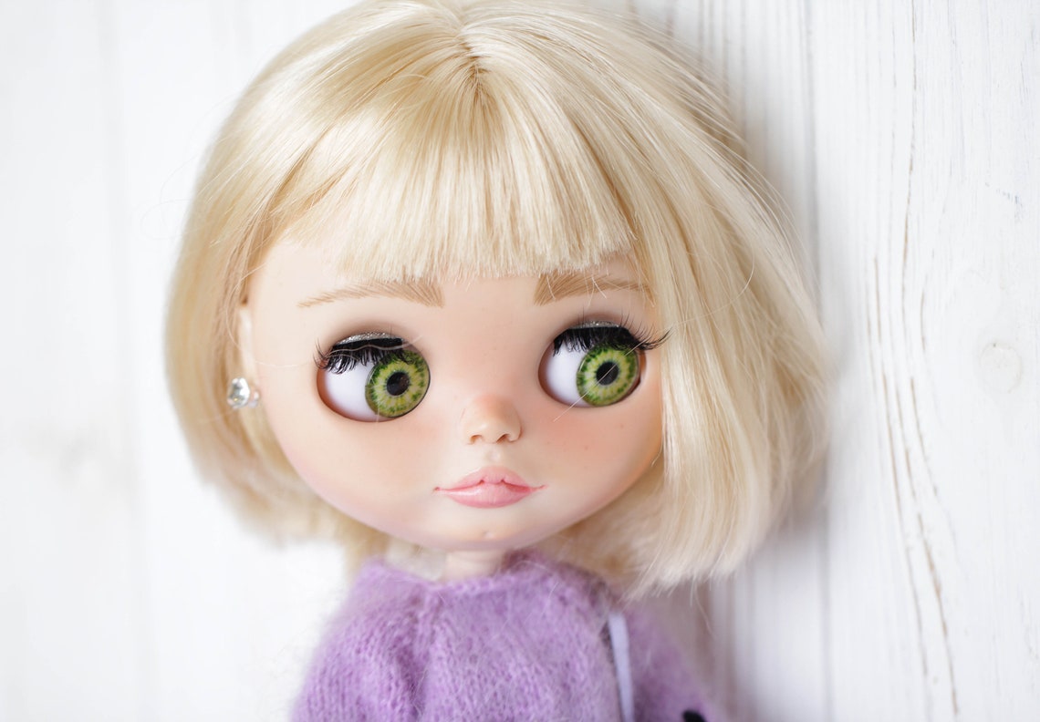 Jessica Blythe Custom Doll Ooak Custom Blythe Doll Blythe Collectible ...