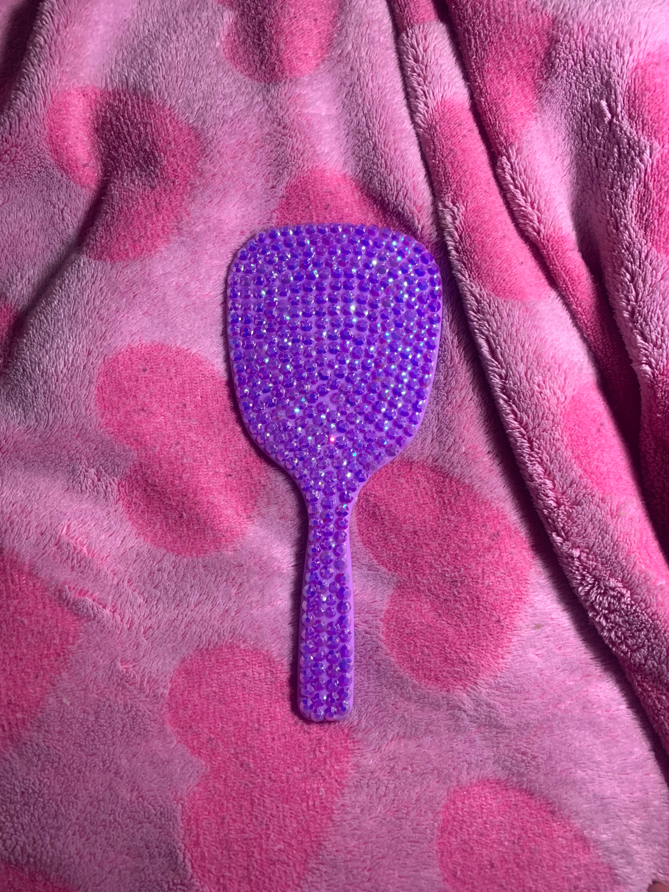 Bedazzled Small Hand Mirror - Etsy