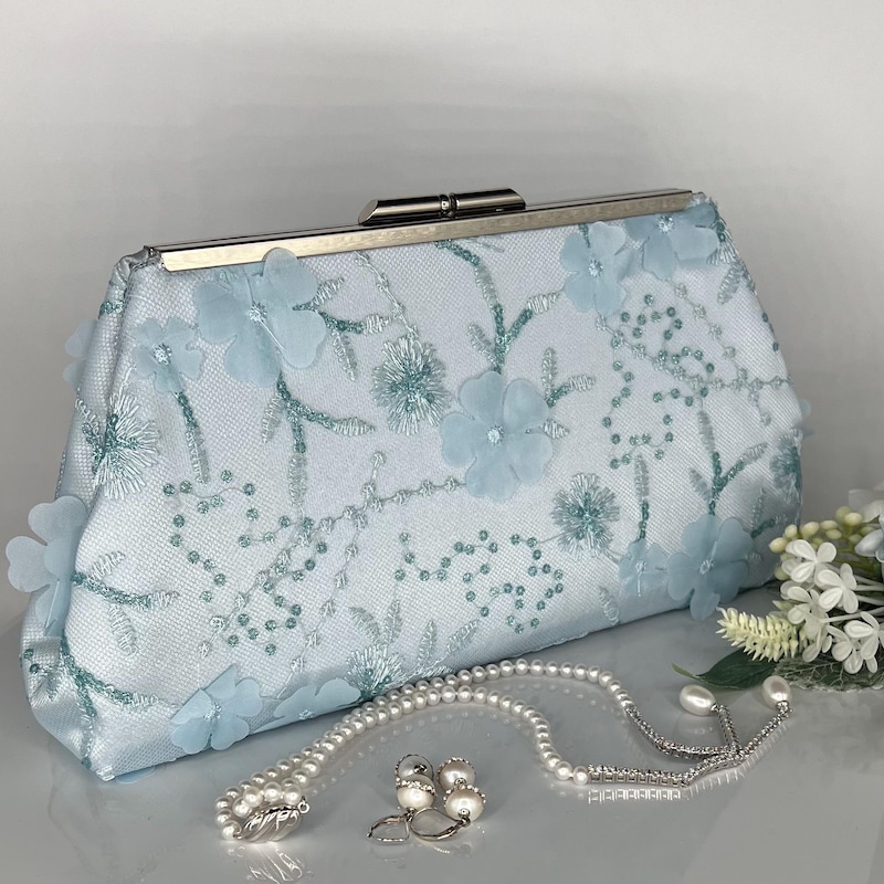 Light Blue Clutch - Etsy