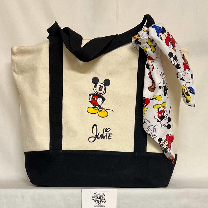 Mickey Mouse Tote - Etsy