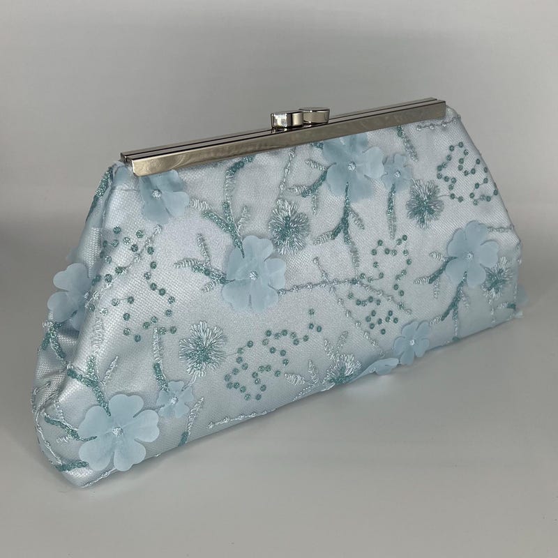 Light Blue Clutch - Etsy