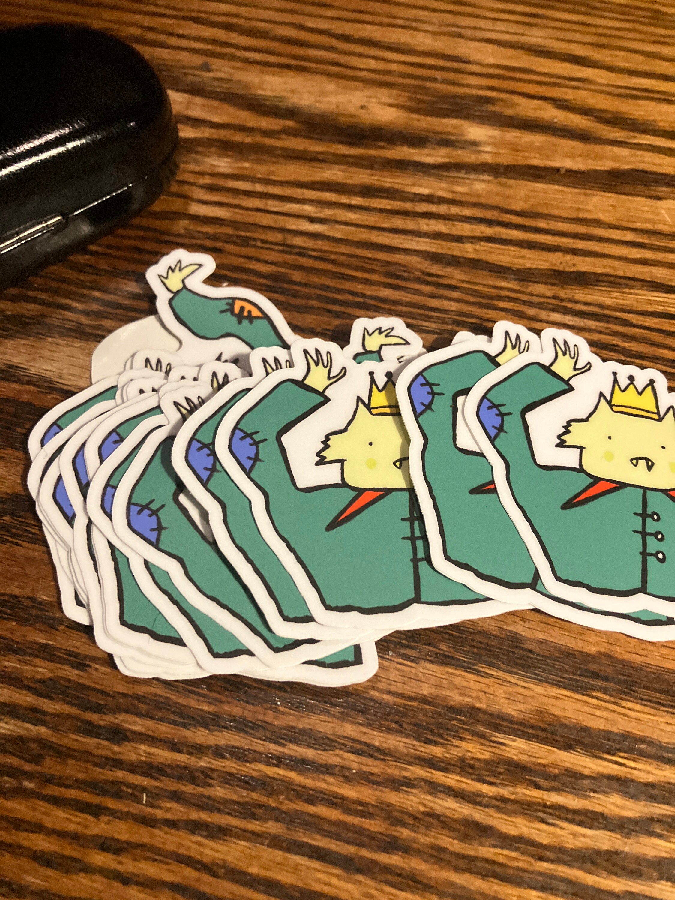 Wiggly Panic Monster Sticker - Etsy
