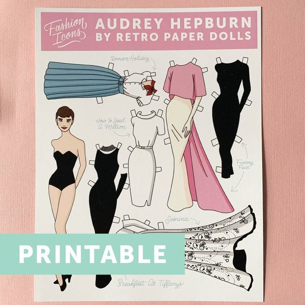 Audrey Hepburn Doll - Etsy