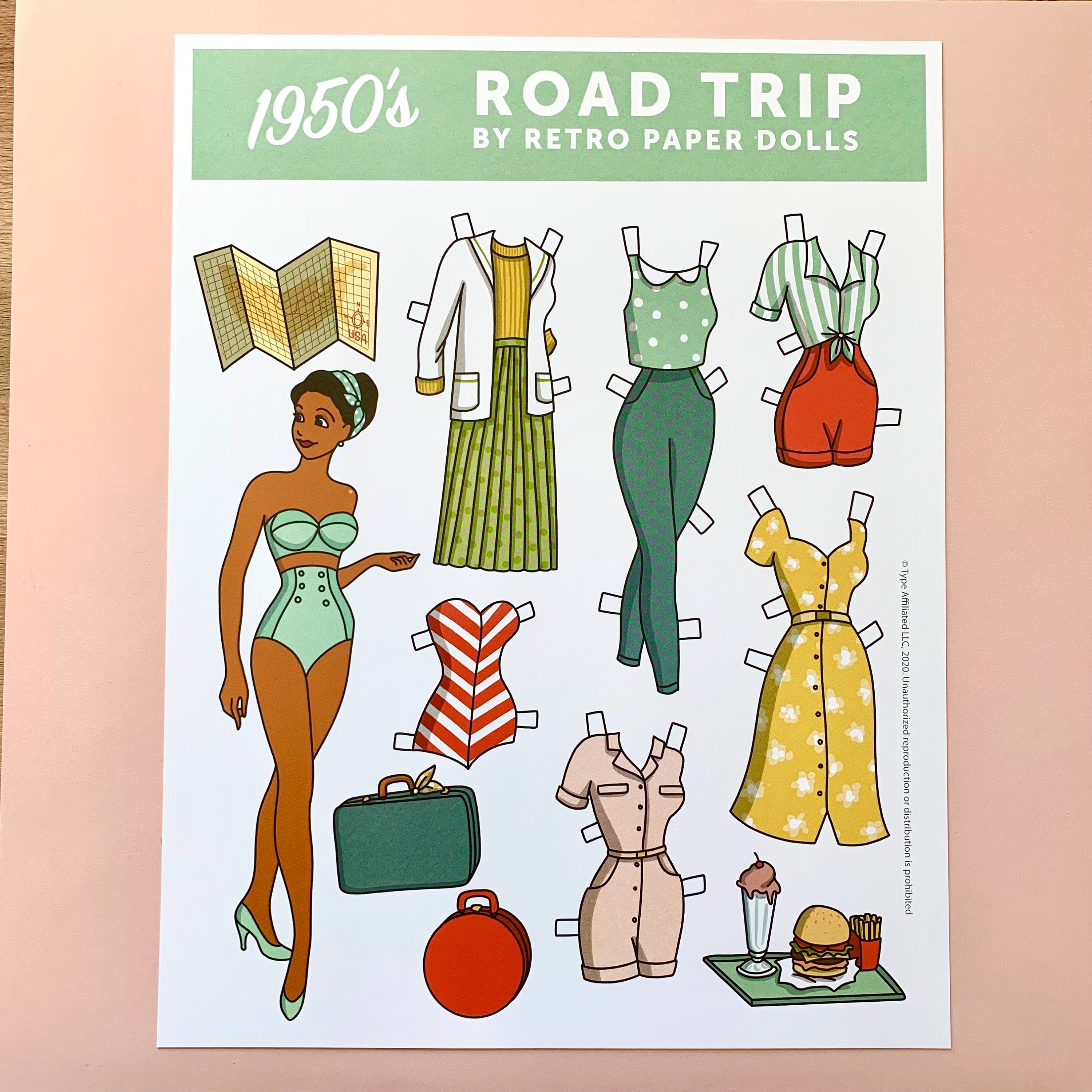 Printable 50s Paper Dolls Know Who This Cutie Is? Take 2 | Everything
