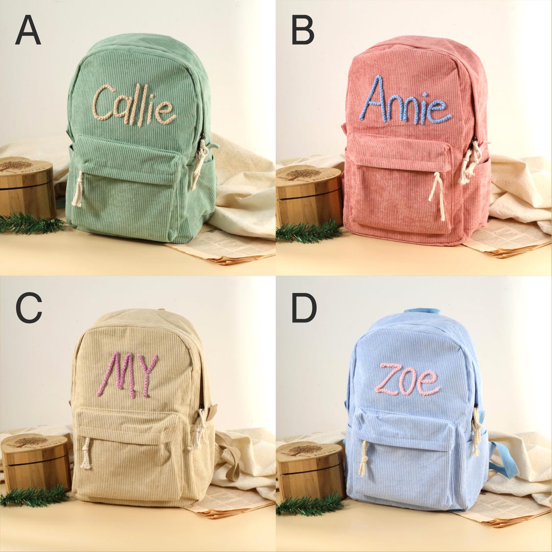 Custom Toddler Backpack With Name,custom Kids Backpack,preschool ...