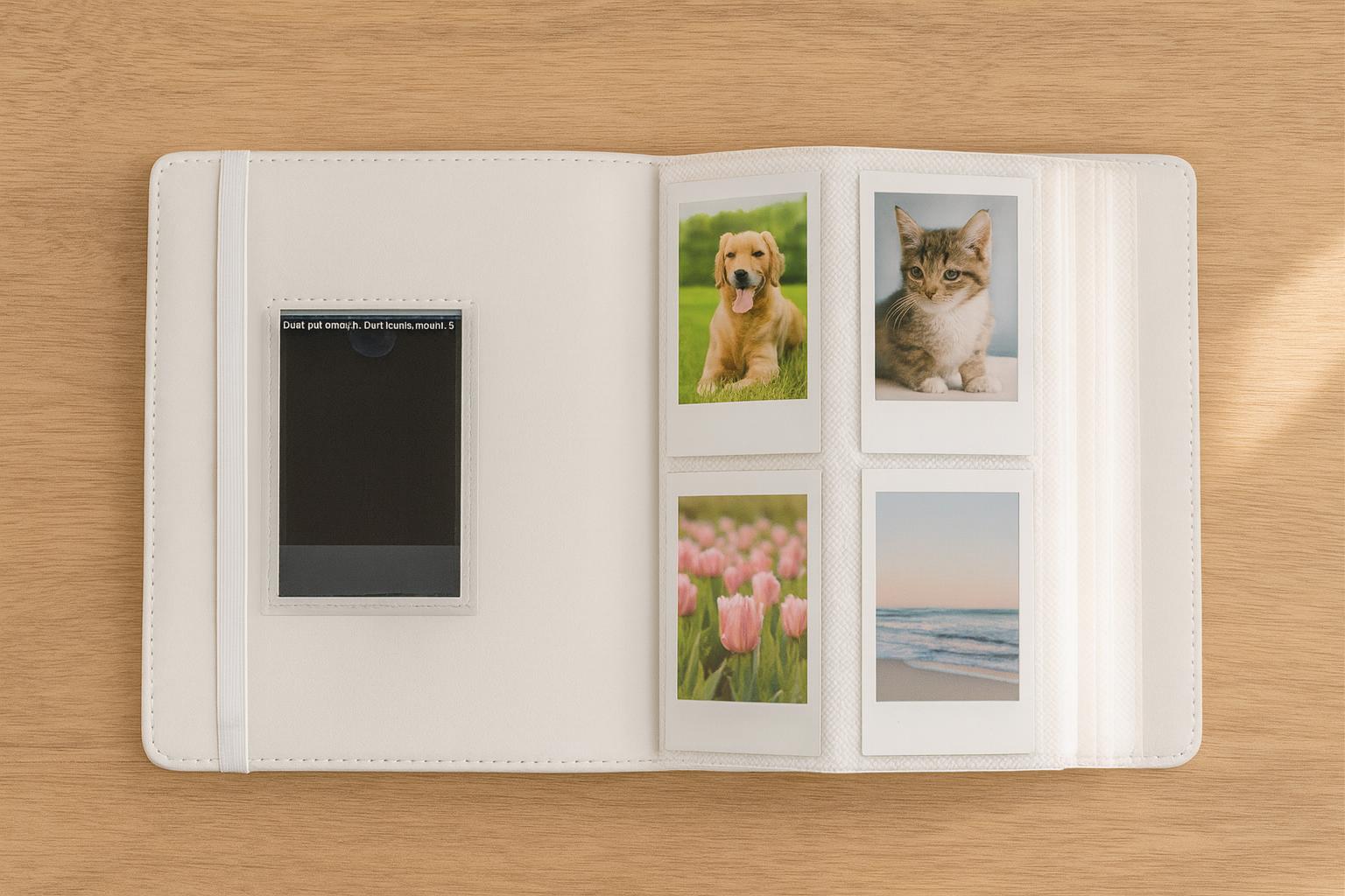 Custom Wedding Memory Album, Leather Photo Album, Personalized Mini ...