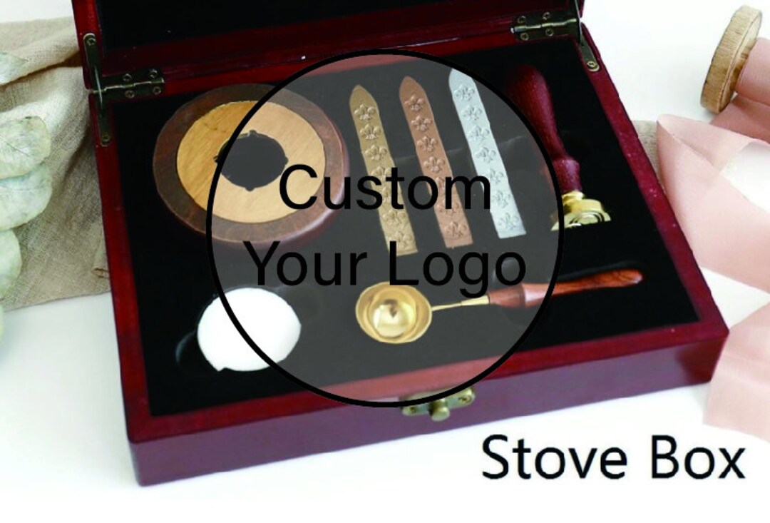 Personalised Wax Letter Seal Gift Box Custom Wedding Stamp - Etsy