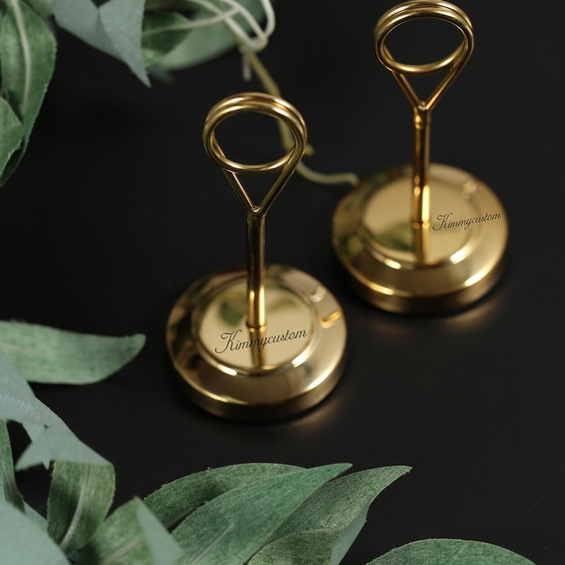 Round Card Holder Stand - Etsy UK