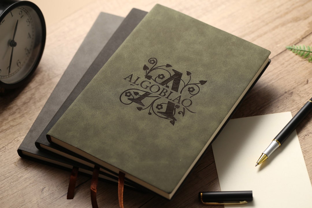 Custom Leather Journal Book,journal Covered With Name, Engraved Name ...