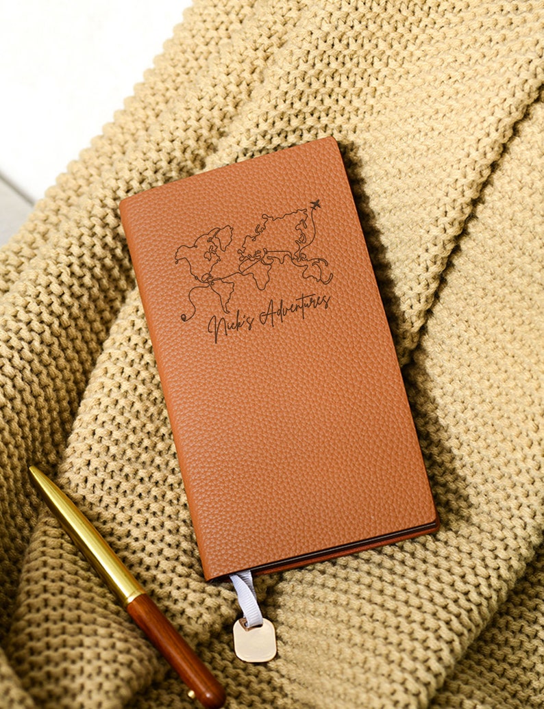 Personalized Travel Journal , Custom Adventure Journal , Custom Gift ...