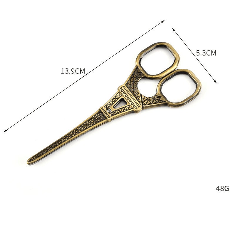 Eiffel Tower Scissors, Embroidery Scissors,vintage Scissors,antique ...