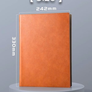 Personalized Refillable Portfolio, Journal With Name, Leather Portfolio ...