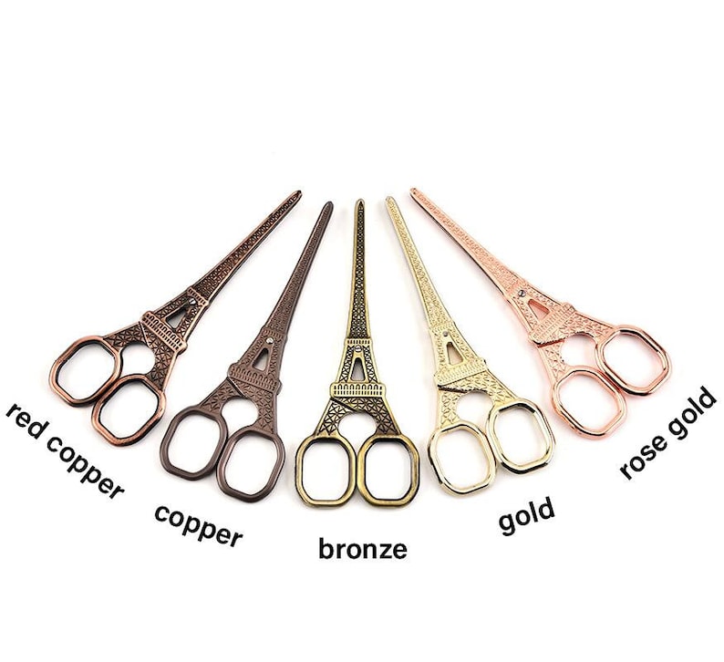 Eiffel Tower Scissors, Embroidery Scissors,vintage Scissors,antique ...