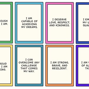 50 Empowering Affirmations for Teen Girls - Digital Printable ...