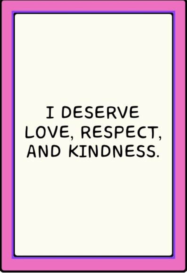 50 Empowering Affirmations for Teen Girls - Digital Printable ...